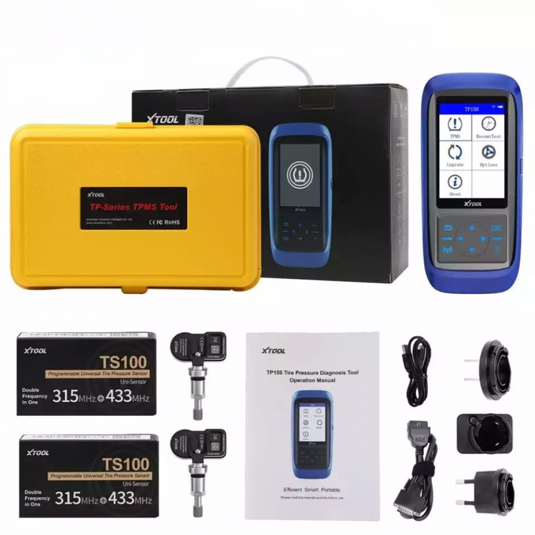 Xtool TP150 программатор для датчиков давления шин TPMS